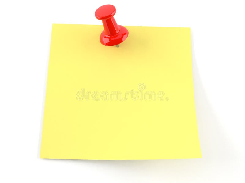 Message Note Thumbtack Stock Illustrations – 3,268 Message Note ...