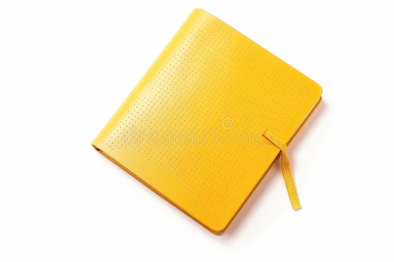Yellow Notebook. Generate Ai Stock Illustration - Illustration of ...