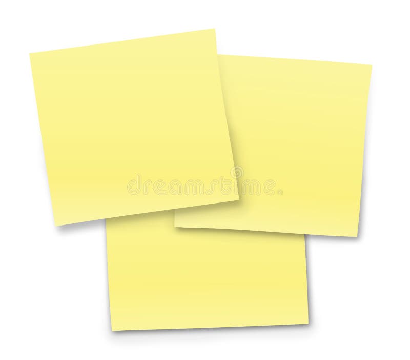 Yellow Memo paper clip stock image. Image of nostalgia - 3070927