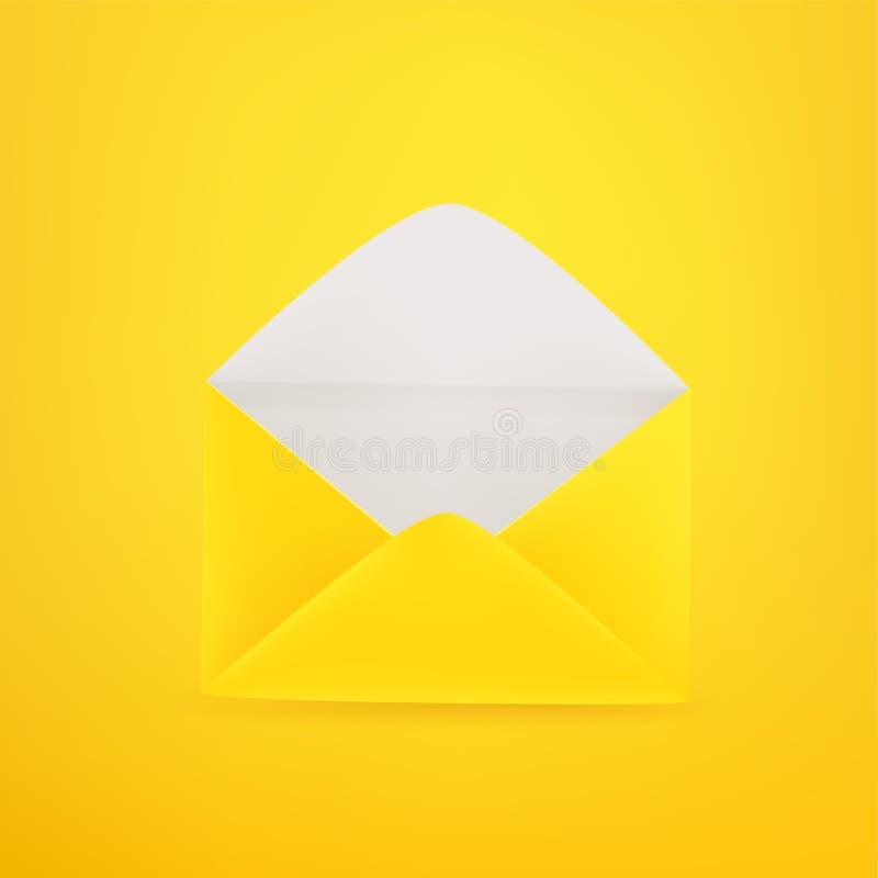Open Golden Envelope Stock Illustrations – 550 Open Golden Envelope ...