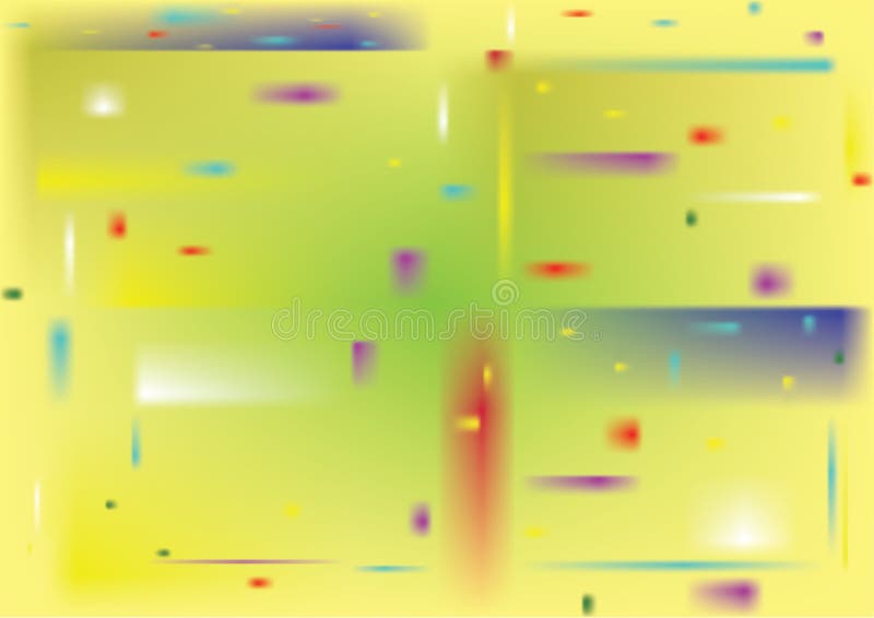 Summer Wallpaper with Spots. Stock Illustration - Illustration of ...