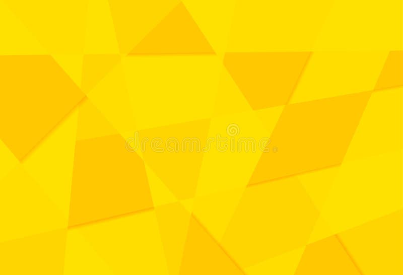 Yellow Orange Abstract Triangles Retro Paper Pattern Geometric M Stock ...