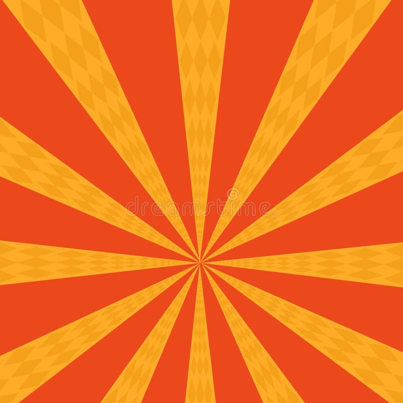 Yellow and Orange Burst Backgraound Pattern Vector Illustration ...