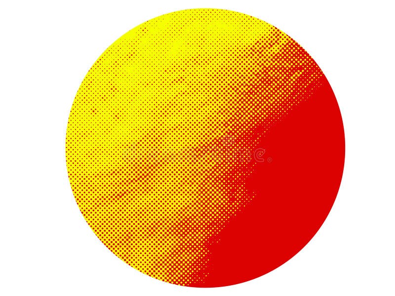 Yellow Orange Color Gradient Web Icon Template, Round Circle Shape ...