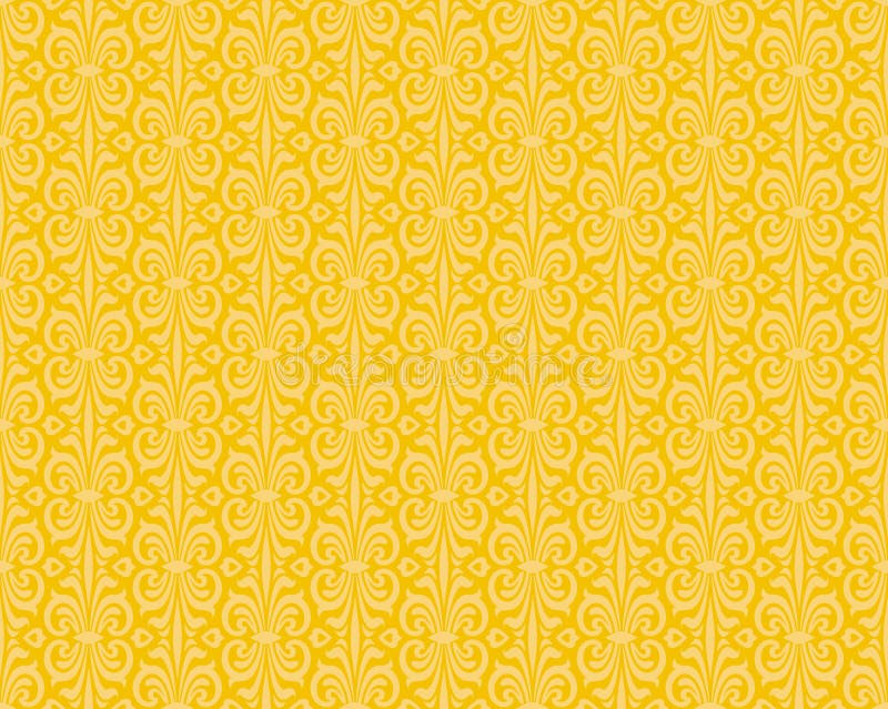 Yellow Pattern Vintage