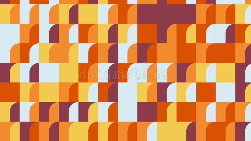 Yellow and Orange Geometric Pattern, Seamless Wallpaper for Tile ...