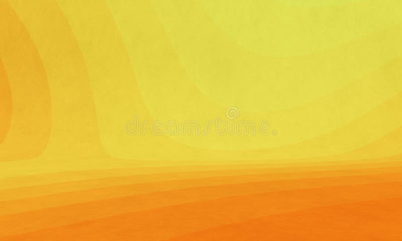 Yellow and Orange Gradient Layers Background Stock Illustration ...