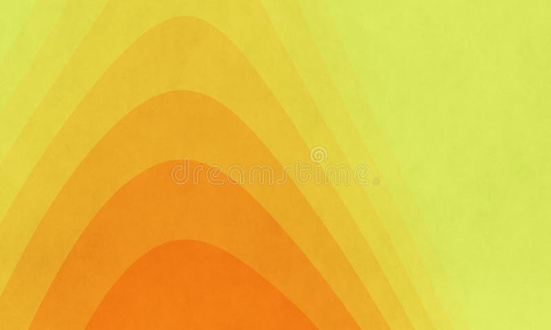 Yellow and Orange Gradient Layers Background Stock Illustration ...