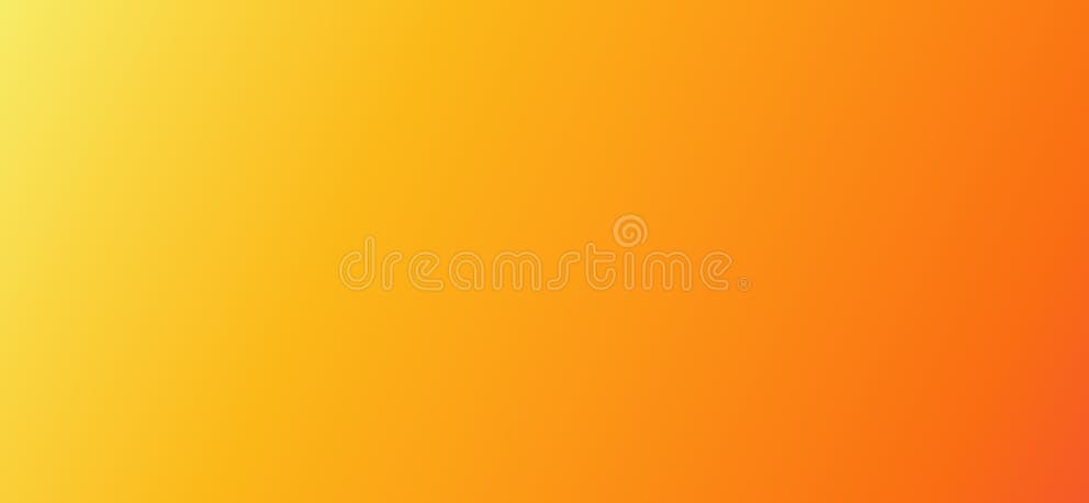 Yellow-orange Gradient. Rectangular Wide Bright Background Stock Vector ...