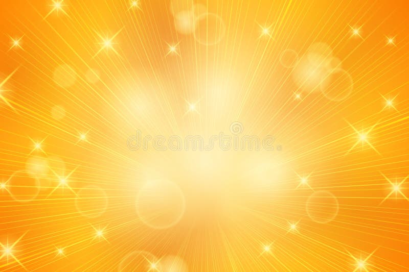 Yellow and Orange Gradient Sun Burst Explosion Background Stock Image ...