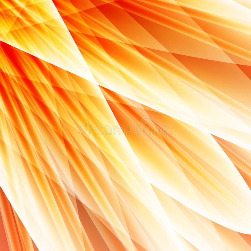 Yellow Orange Rays Abstract Background Vector Stock Vector ...
