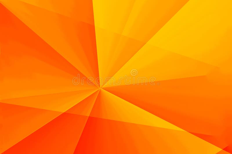 Yellow Orange Red Abstract Background. Explosion, Burst, Sun, Star ...