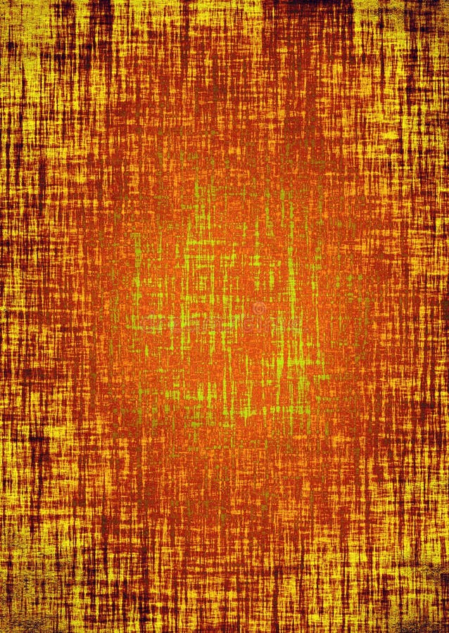 Yellow Scratched Background Stock Illustration - Illustration of rough ...