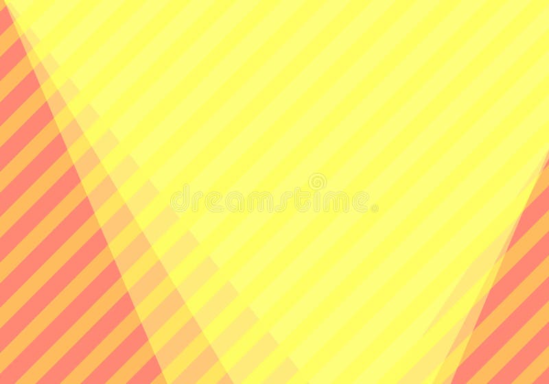 Yellow with Orange Stripe and Yellow Plain Background Stock ...