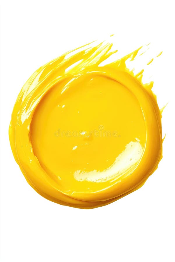 Yellow Paint Close Up stock photo. Image of shade, yellow - 379686886