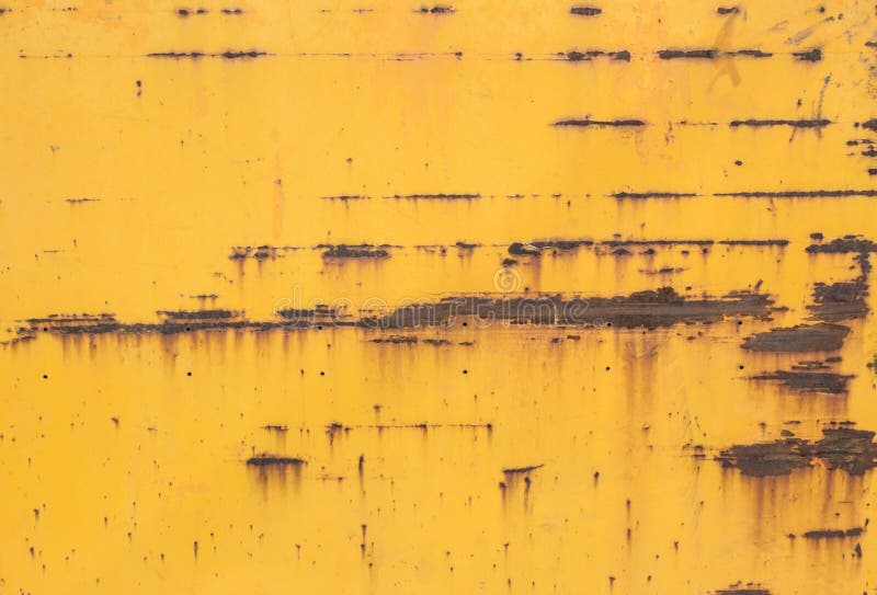 Yellow paint mottled tin stock image. Image of bright - 62029135