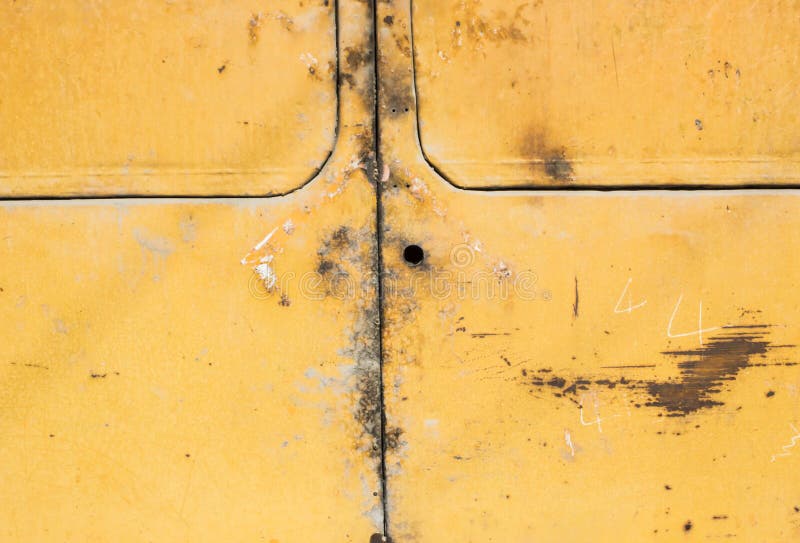 Yellow paint mottled tin stock image. Image of bright - 62029135