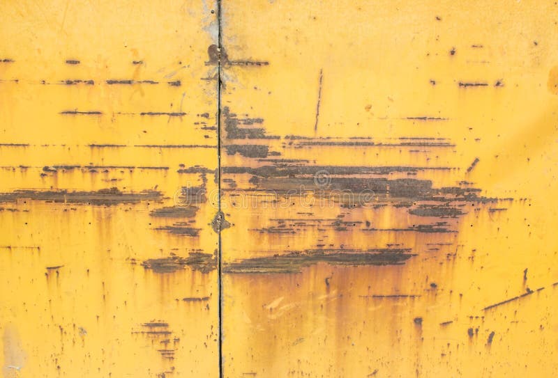 Yellow paint mottled tin stock image. Image of bright - 62029135