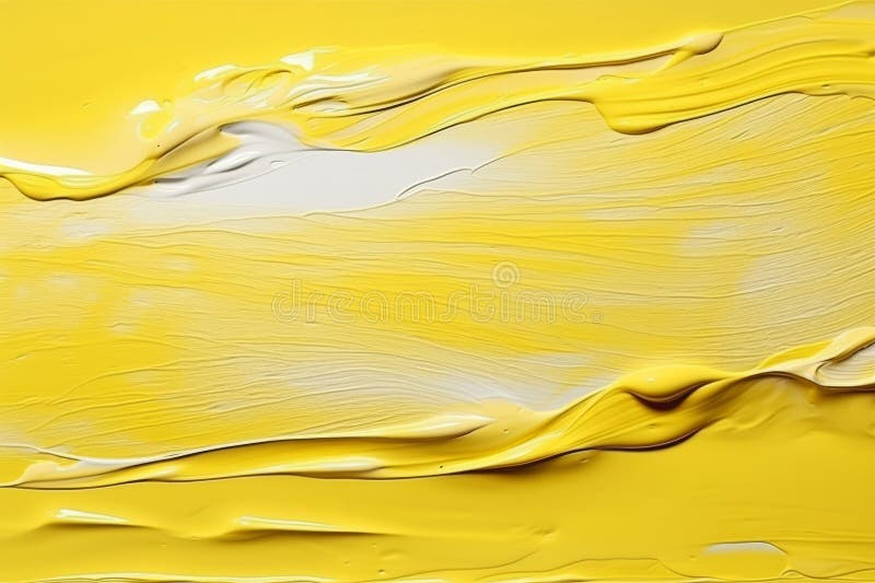 Yellow Paint Texture, Abstract Light Texture, Splash of Paint on a ...