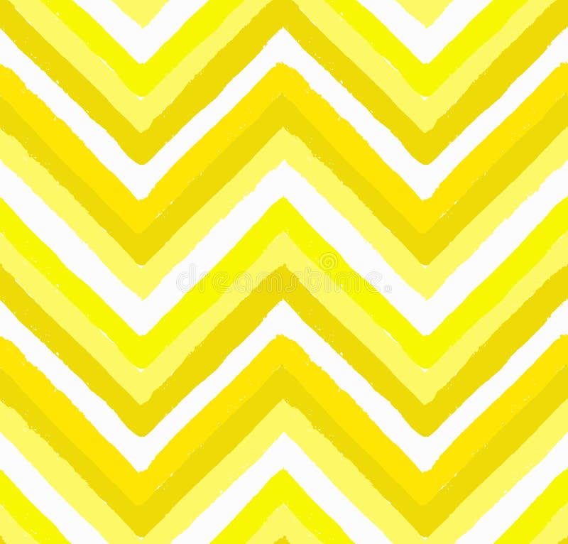 Yellow Painted Chevron Pattern Stock Vector - Illustration of fabric ...
