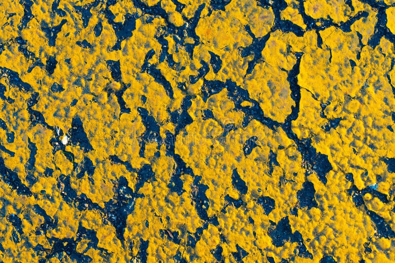 Yellow Painted Concrete Structure Stock Image - Image of bright, yellow ...