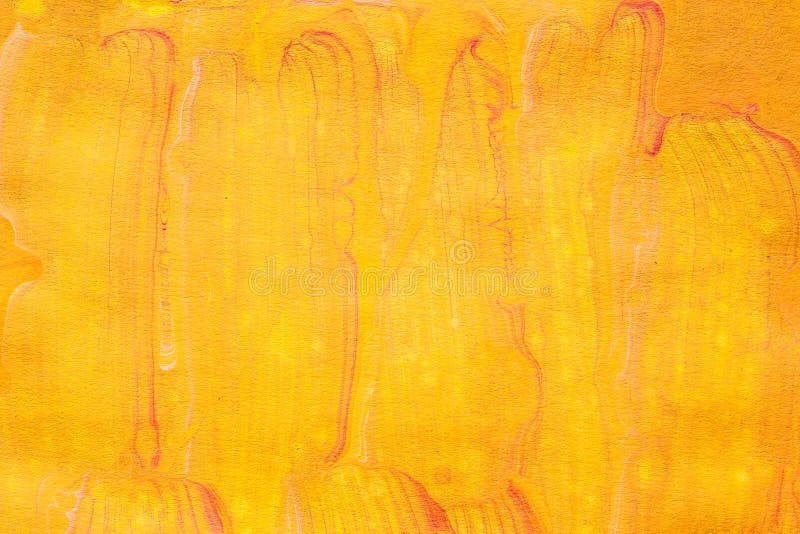 Yellow Painted Texture with Stains Stock Photo - Image of drawn, drip ...