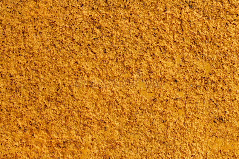 Yellow Painted Wall Rough Texture Stock Photo - Image of wood, rough ...