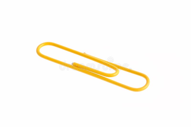 Red Paperclip stock photo. Image of idea, business, colorful - 2843230