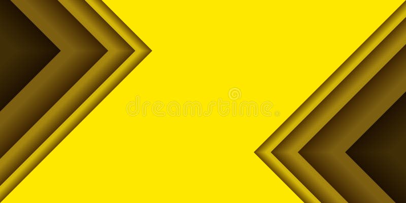 Yellow Paper Cut Right Triangle Gradient Abstract Background Stock ...