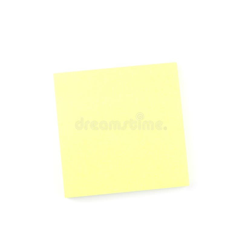 Yellow paper note stock image. Image of design, green - 29386095