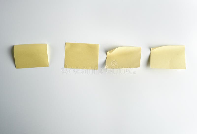 1,187 Yellow Notice Stickers White Background Stock Photos - Free ...