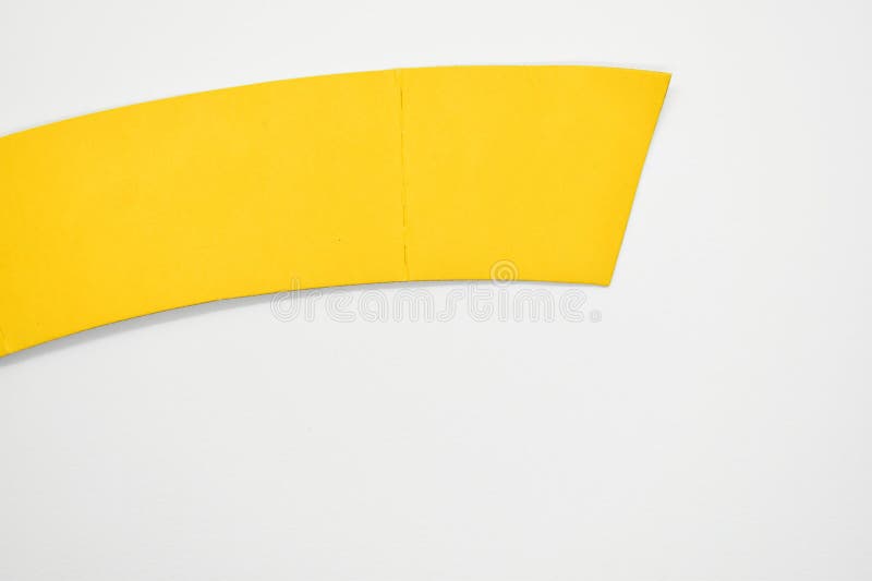 Blank Yellow Paper Texture Background, Card Design Stock Photo - Image ...