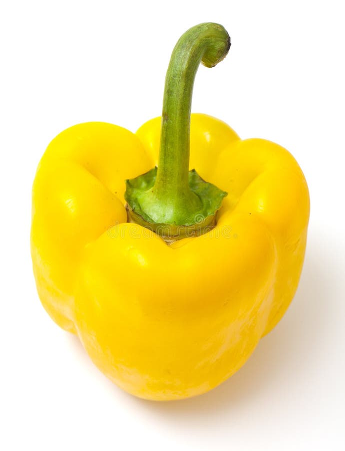 Yellow paprika stock photo. Image of chilly, farming - 23266402