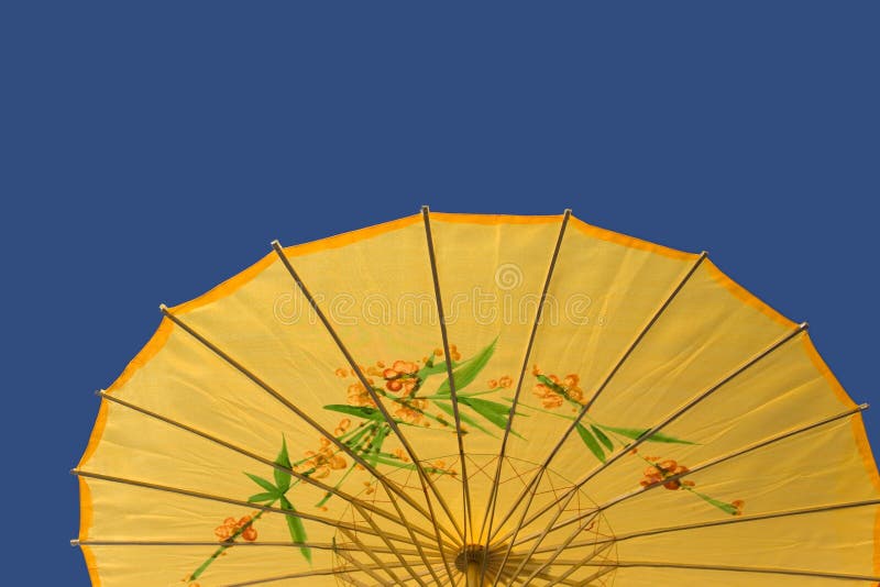 Yellow Parasol stock photo. Image of east, sunny, summer - 2732900