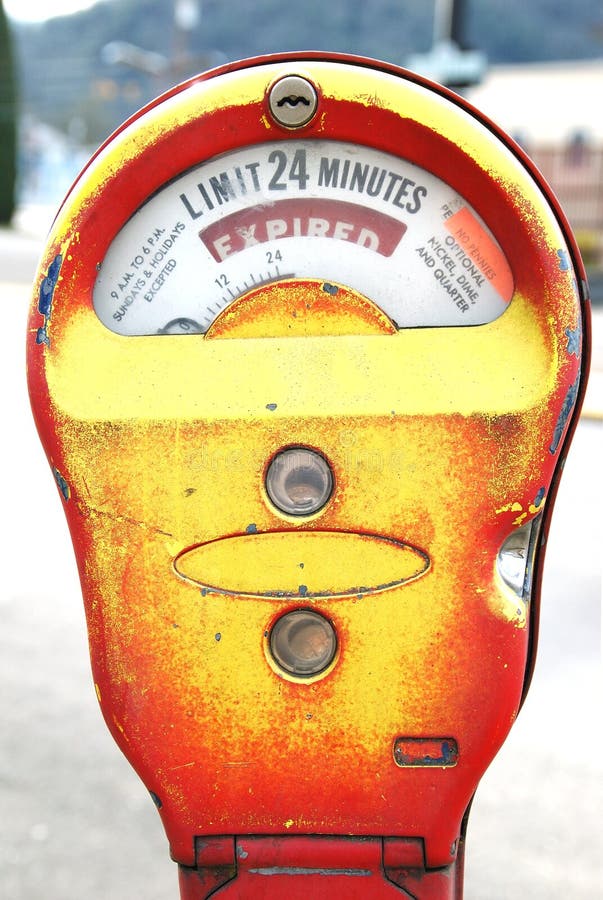 Parking Meter stock image. Image of transit, expired, truck - 5468985