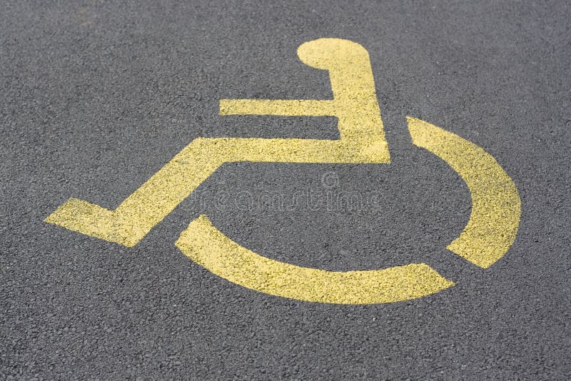 Yellow Parking Sign Picture. Image: 5979676