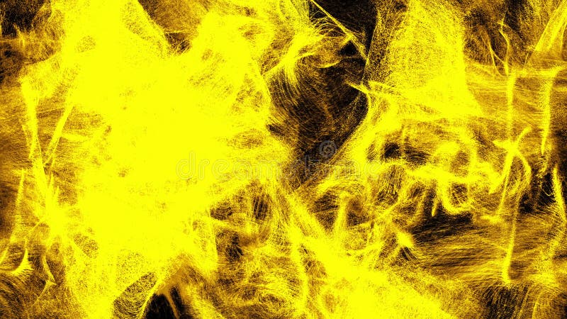 Yellow particles on black stock video. Video of corpuscle - 120571219