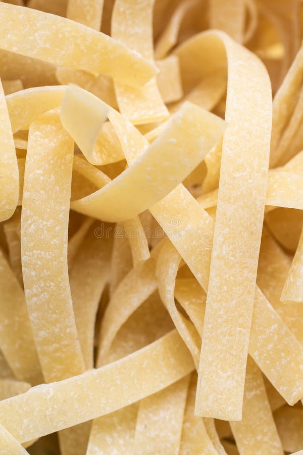 Yellow Pasta with Visible Details. Background or Texture Stock Photo ...