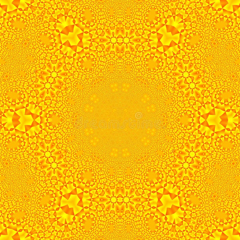 Yellow (pattern) Fabric Design. Stock Illustration - Illustration of ...