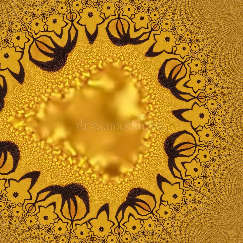 Yellow (pattern) Illustration. Stock Illustration - Illustration of ...