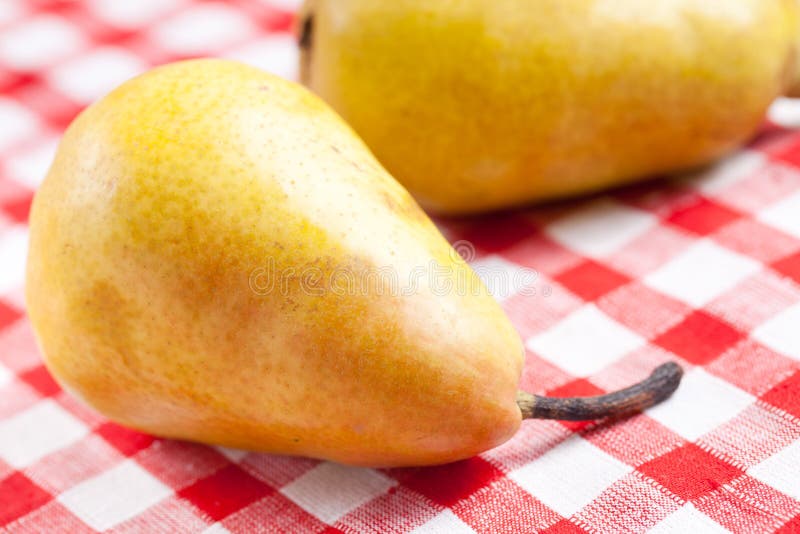 Yellow pear stock image. Image of food, appetizing, macro - 15850515