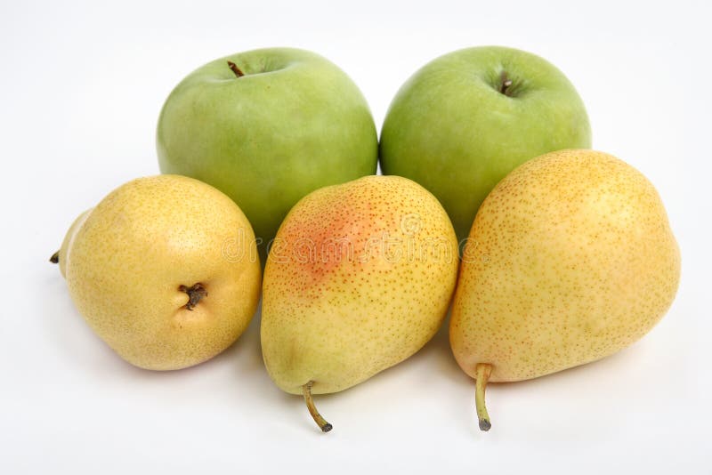 Apple & Pear stock image. Image of juicy, detail, fruit - 1148069