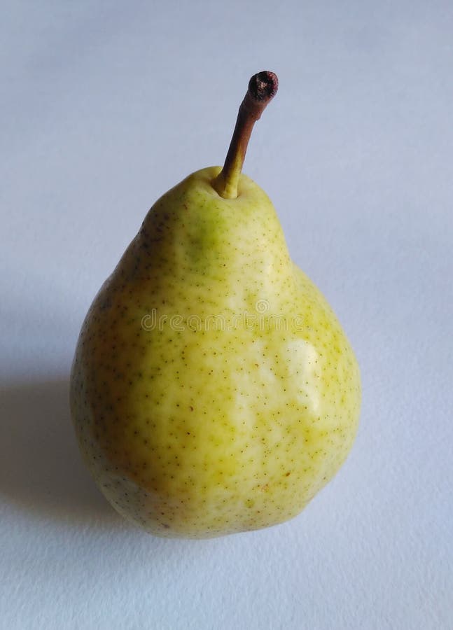 Yellow pear stock photo. Image of vegetarian, green, sweet - 78576712