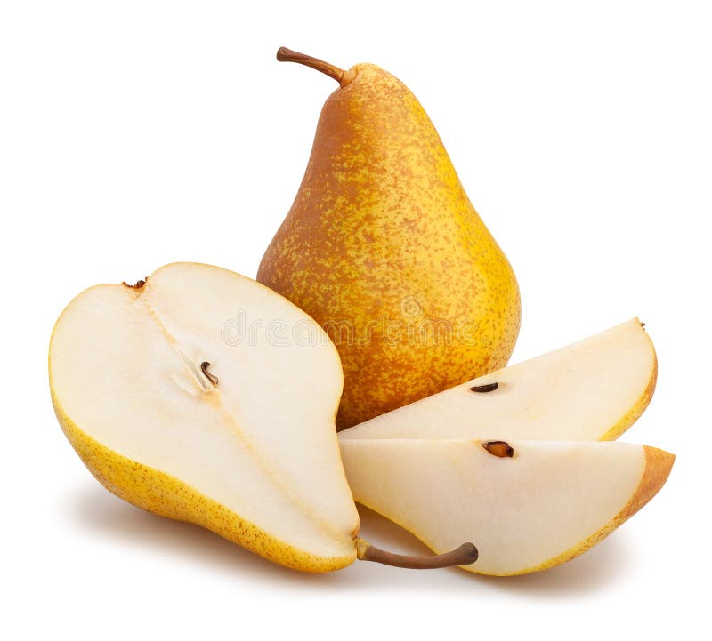 Yellow pear stock photo. Image of path, bosc, freshness - 181700396