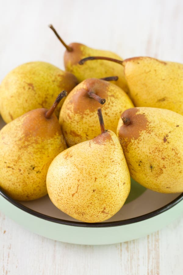 Yellow pears stock image. Image of food, sweet, fruit - 40894045