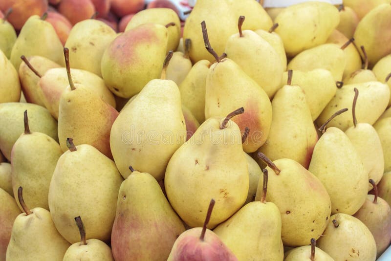 Yellow pears stock image. Image of health, fruit, green - 36465999