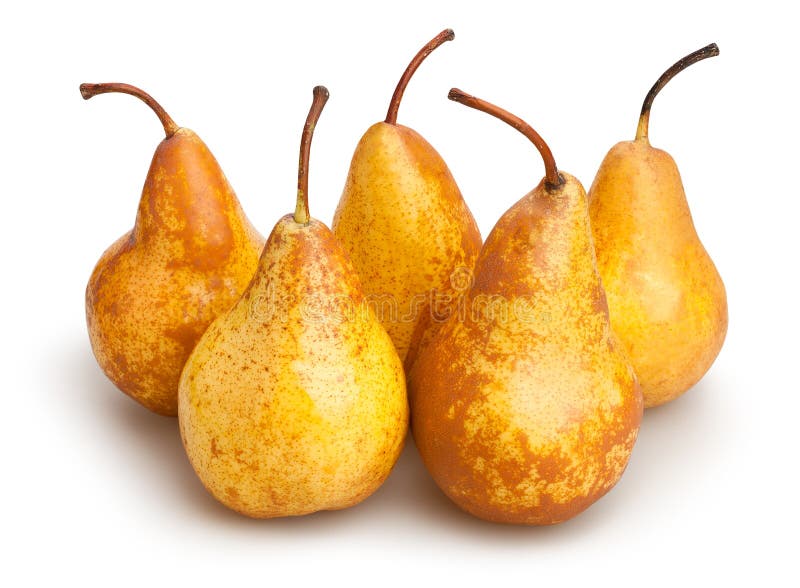 Five pears stock photo. Image of healthy, dieting, vibrant - 15809468
