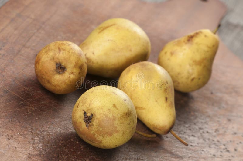 Yellow pears stock photo. Image of vitamin, healthy, juicy - 58973352