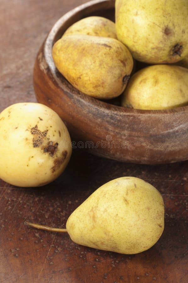 Yellow pears stock photo. Image of juicy, beauty, food - 58987644