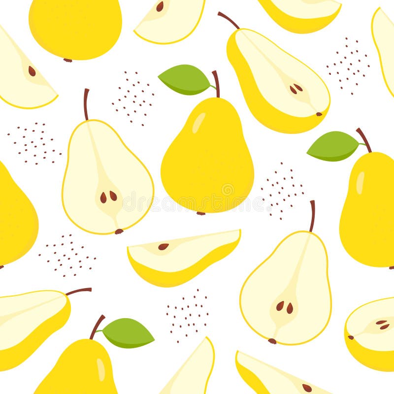Whole Half Pear Stock Illustrations – 1,794 Whole Half Pear Stock ...